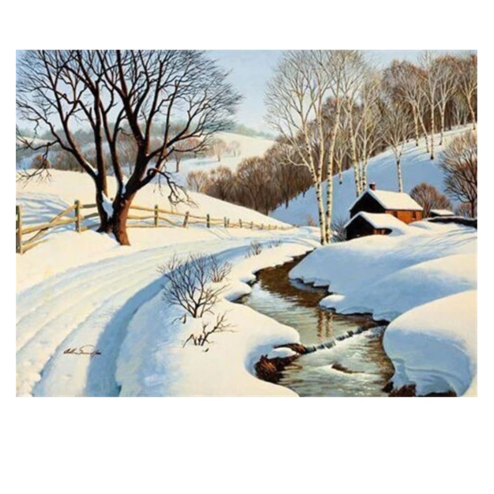 Winter – Diamond Painting Nederland