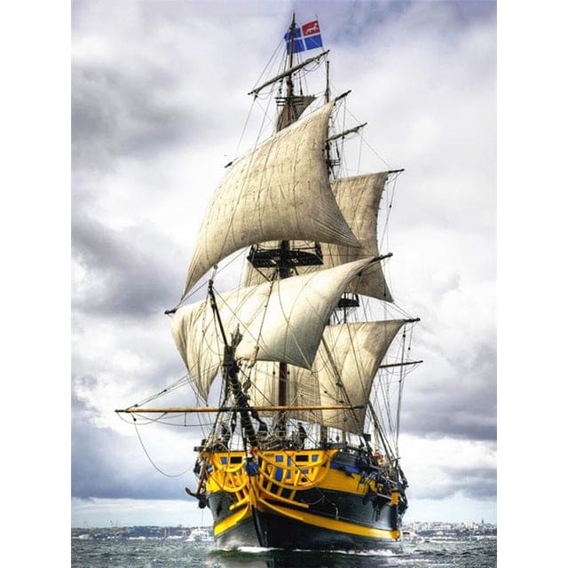 Zeilschip – Diamond Painting Nederland